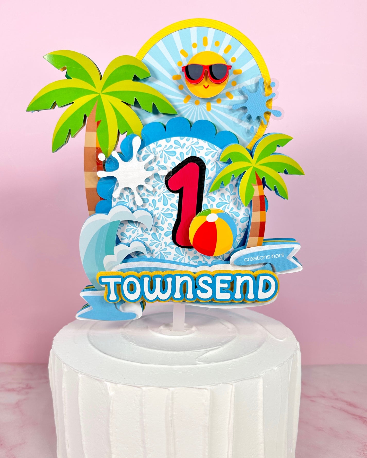 Custom cake topper - Layers – Creations Nani LLC