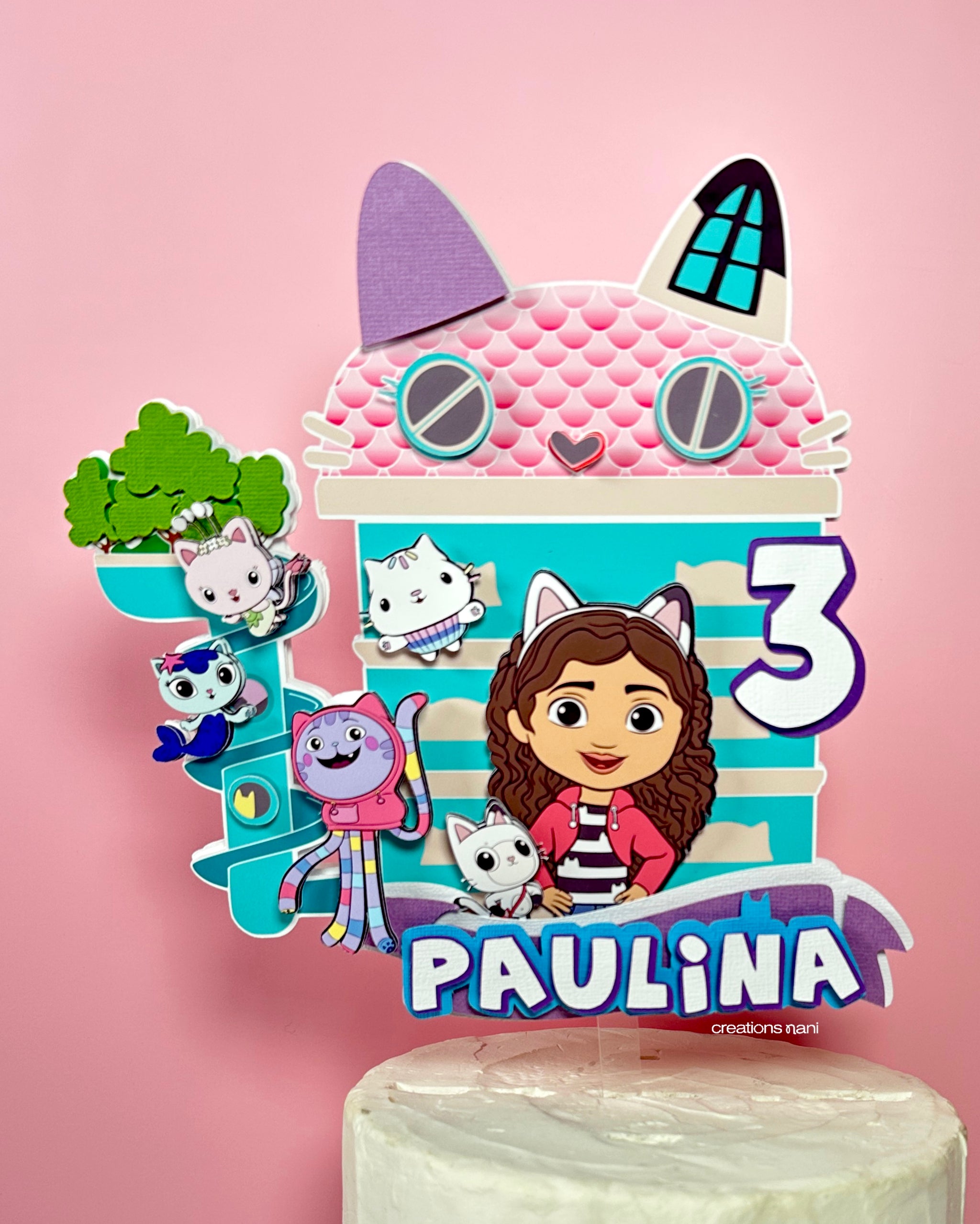 Custom cake topper - Layers – Creations Nani LLC